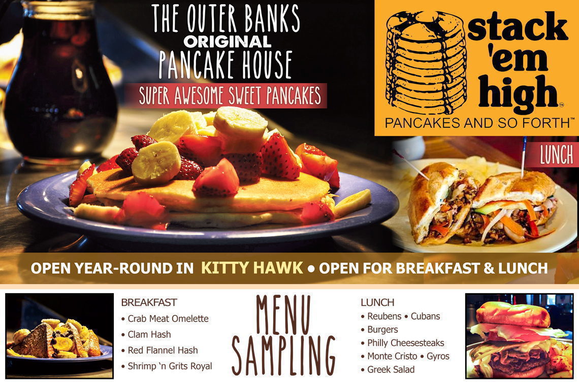 Stack'em High Pancakes - OuterBanks.com Stack'em High Pancakes - OuterBanks.com
