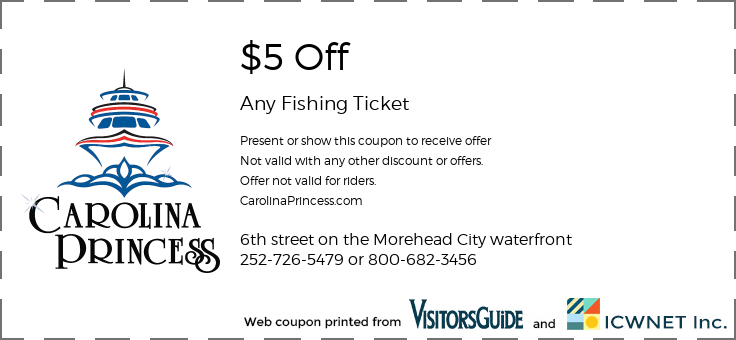 Carolina Princess Deals & Promos - OuterBanks.com