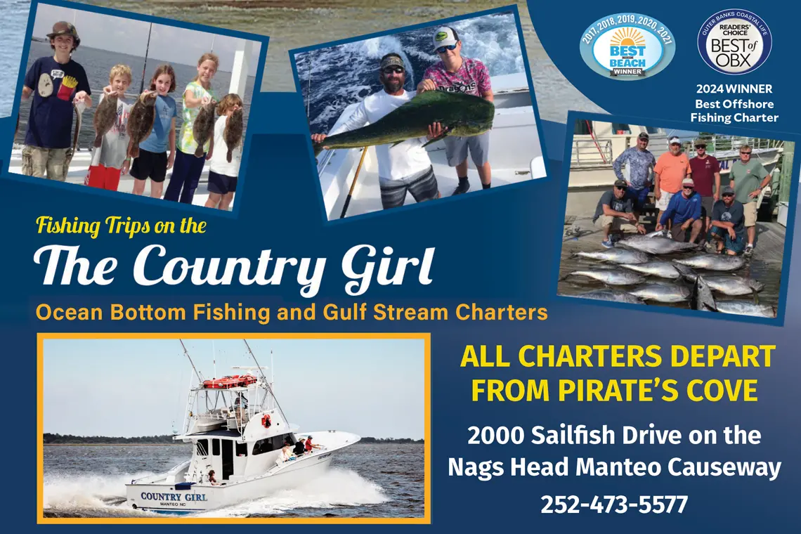 Country Girl Headboat - OuterBanks.com