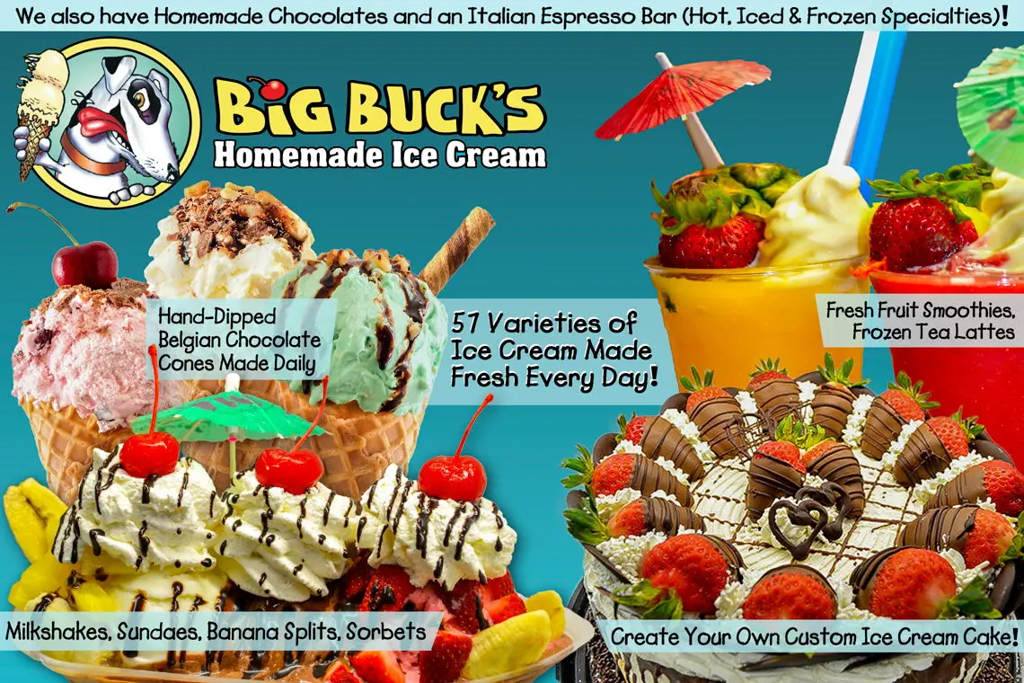 Big Buck's Homemade Ice Cream - OuterBanks.com